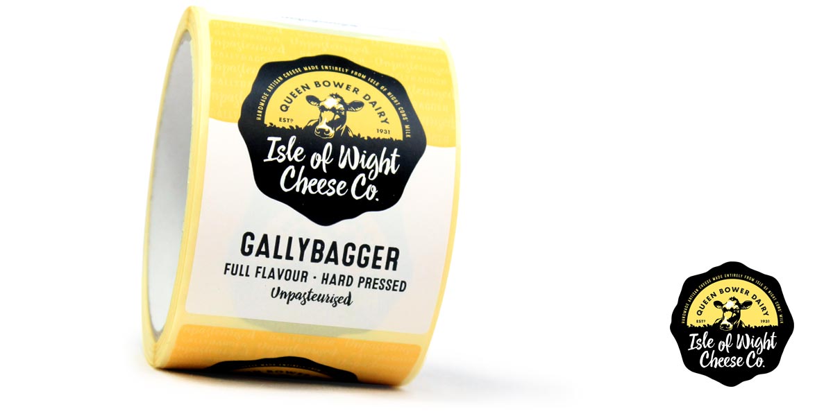Printed Labels for Isle of Wight Cheese Company | The Etiquette ...