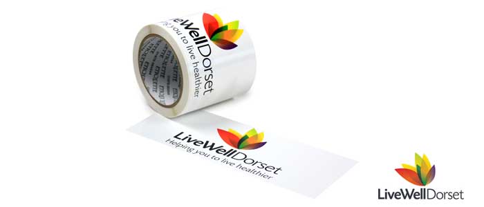Prined Labels for LiveWell Dorset | The Etiquette Labelling and Label ...