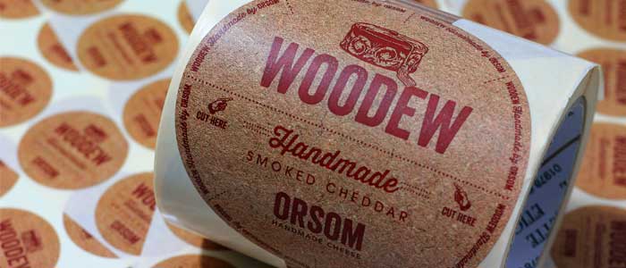 Artistic Labels for Orsom Cheese | The Etiquette Labelling and Label ...