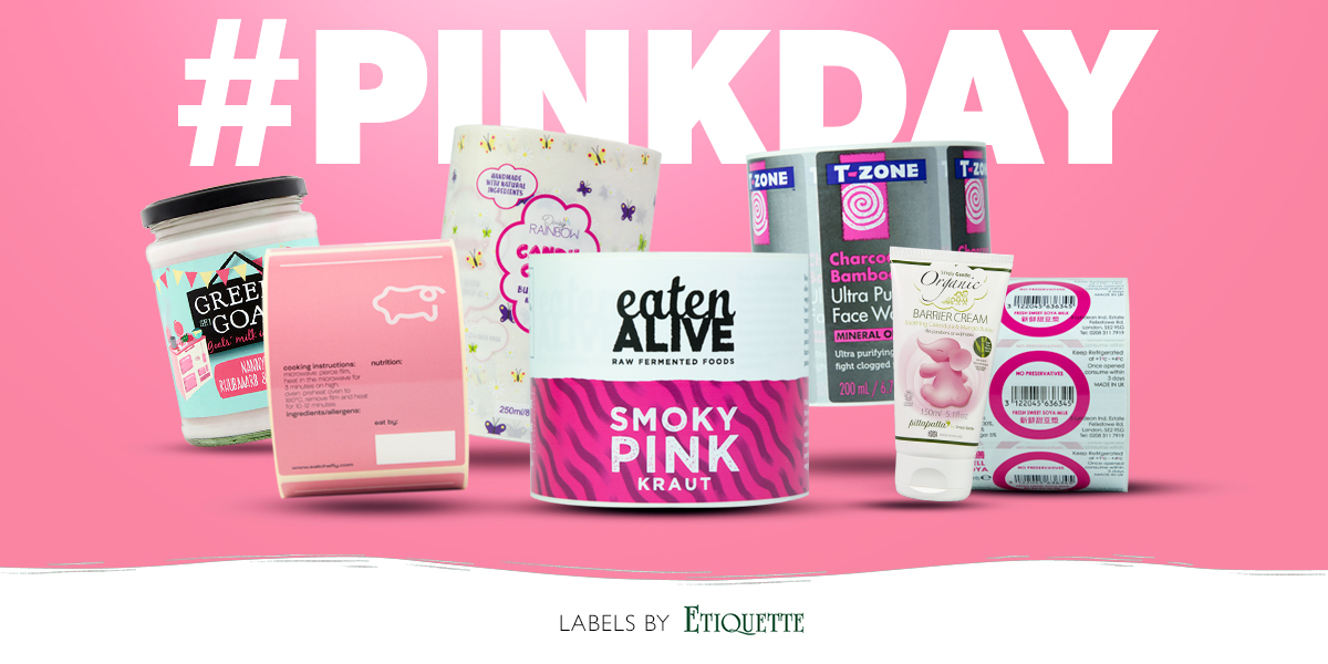 Pink Labels for Pink Day | The Etiquette Labelling and Label Printing Blog