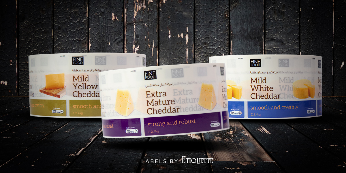 New Cheese Labels for Fine Food | The Etiquette Labelling and Label ...